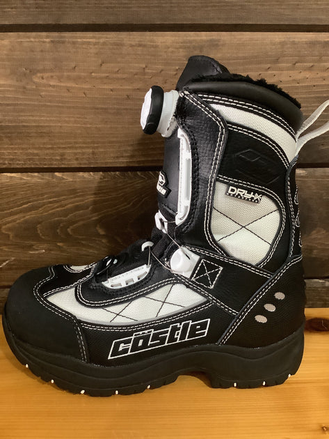 CASTLE X CHARGE ATOP BOOT WHITE/BLACK | SPRMOTORSPORTSGEAR